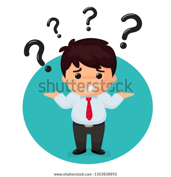 Vector Cartoon Business People Curious About Stock Vector (Royalty Free ...