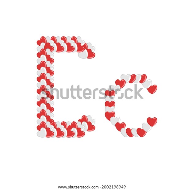 Vector Cartoon C Alphabet Letter Shape Stock Vector (Royalty Free ...