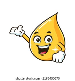 Vector Cartoon Character Mascot Cooking Oil Stock Vector (Royalty Free ...