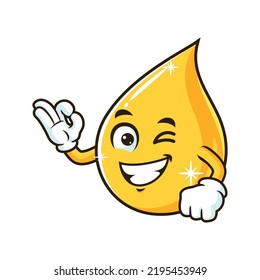 Vector Cartoon Character Mascot Cooking Oil Stock Vector (Royalty Free ...
