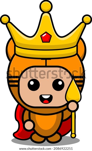 Vector Cartoon Character Mascot Costume Animal Stock Vector (Royalty ...