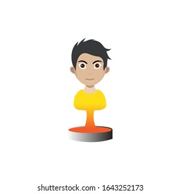 Vector Cartoon Characters Design Illustration Stock Vector (Royalty ...