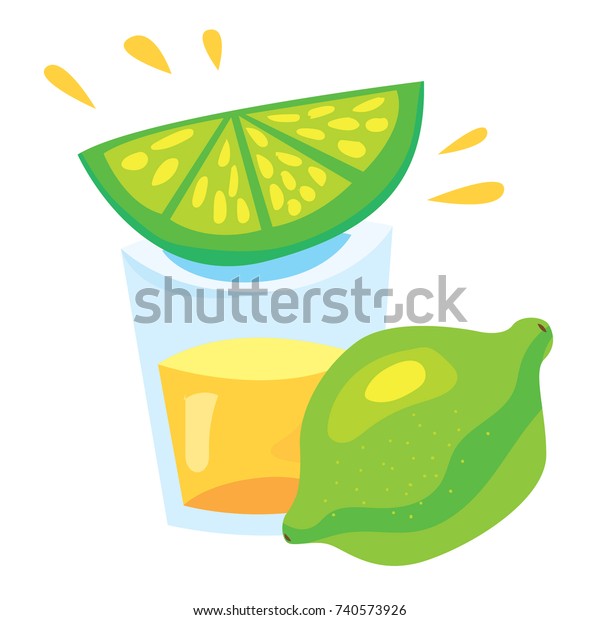 Vector Cartoon Comic Style Illustration Tequila Stock Vector (Royalty ...
