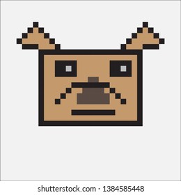 Vector Cartoon Concept Pixel Art Stock Vector (Royalty Free) 1384585448 ...