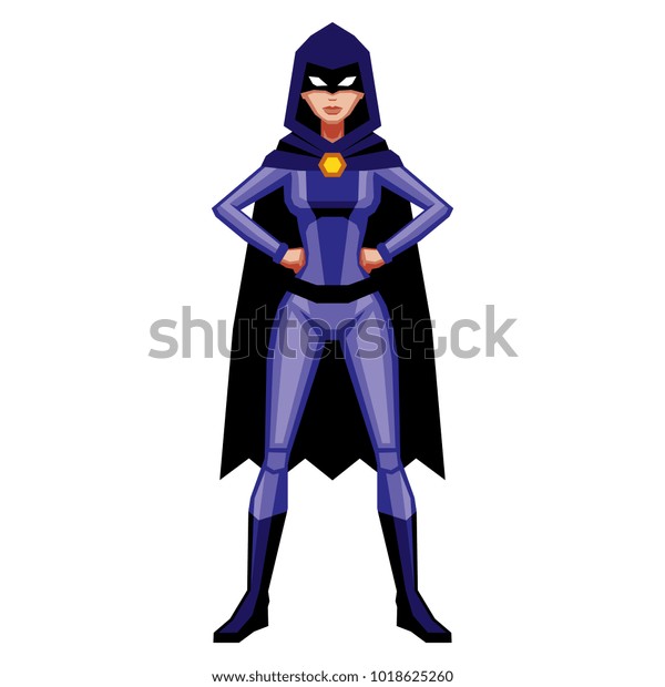 Vector Cartoon Female Comic Book Character Stock Vector (Royalty Free ...
