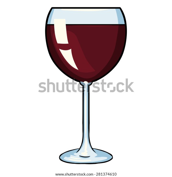 Image vectorielle Verre de dessin animé : image vectorielle de stock ...