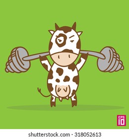 4,334 Cow fitness Images, Stock Photos & Vectors | Shutterstock