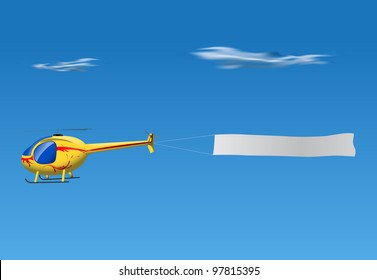 4,287 Helicopter banner Stock Vectors, Images & Vector Art | Shutterstock
