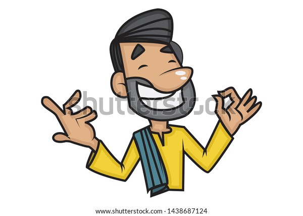 15,090 Funny Indian Character Images, Stock Photos & Vectors | Shutterstock