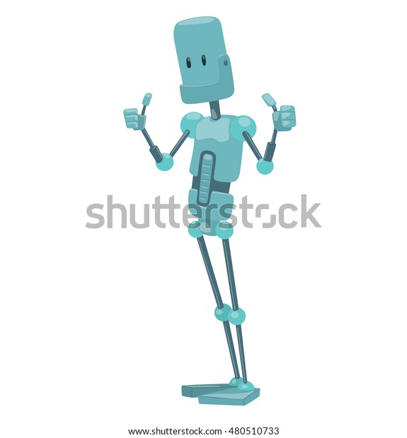 Vector Cartoon Image Funny Light Blue: เวกเตอร์สต็อก (ปลอดค่าลิขสิทธิ์ ...