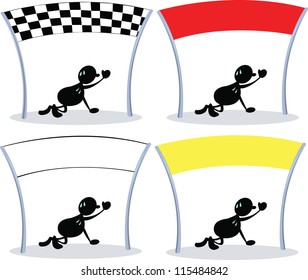12 Last place run Stock Vectors, Images & Vector Art | Shutterstock