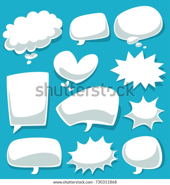 Vector Cartoon Speech Balloon Bubble Drawing: เวกเตอร์สต็อก (ปลอดค่า ... Vector Cartoon Speech Balloon Bubble Drawing: เวกเตอร์สต็อก (ปลอดค่า ...