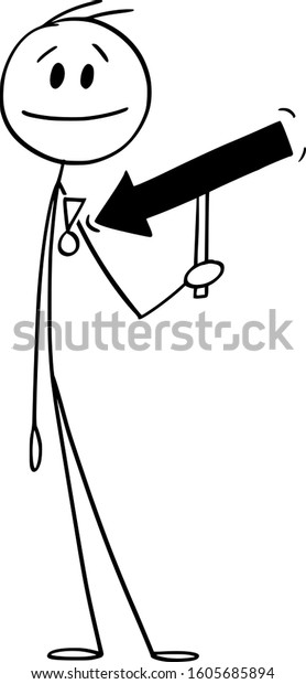 Vector Cartoon Stick Figure Drawing Conceptual 库存矢量图（免版税）1605685894 ...
