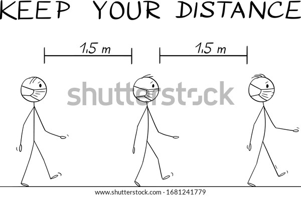 Vector Cartoon Stick Figure Drawing Instructional Stock Vector (Royalty ...