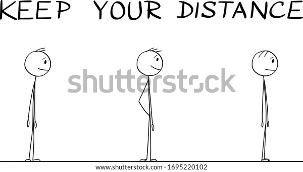 Vector Cartoon Stick Figure Drawing Instructional Stock Vector (Royalty ...