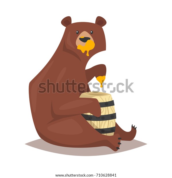 7,690 Bear Eating Cartoon Images, Stock Photos & Vectors | Shutterstock