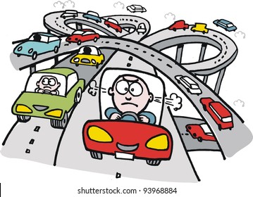 214 Busy junction Stock Illustrations, Images & Vectors | Shutterstock
