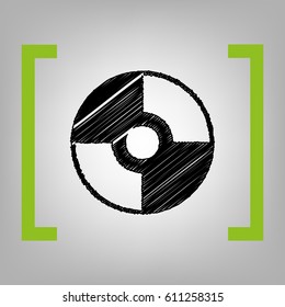 Minimalistic Creative Concept Flat Style Geometric Stock Vector ...