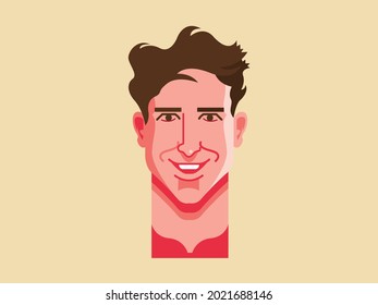 Vector Characters Face Head Commercial Use Stock Vector (Royalty Free ...