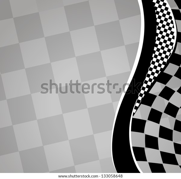 Vector Checkered Racing Background Eps10 Stock Vector (Royalty Free ...