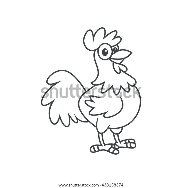 Chicken Drawing Outline At Getdrawings Free Download