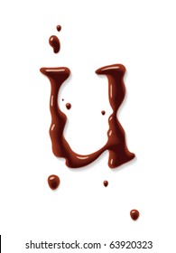 Vector Chocolate Letter Stock Vector (Royalty Free) 63920323 | Shutterstock