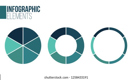 Three Part Round Diagram Stock Vector (Royalty Free) 232446142 ...