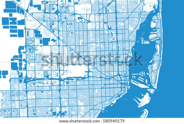 1.304 Miami road map: immagini, foto stock e grafica vettoriale ...