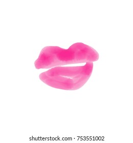 Vector Clip Art Hand Drawn Lips: stockvector (rechtenvrij) 753551002 ...