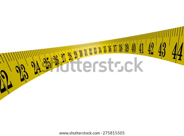Vector Cloth Measure Measuring Tape 3d Stock Vector (Royalty Free ...