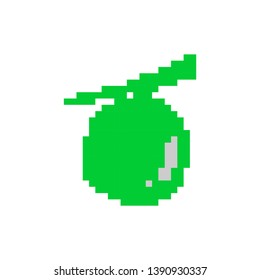 Vector Coconut Pixel Art Color Stock Vector (Royalty Free) 1390930337 ...