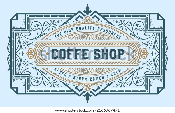 Vector, etiqueta de la cafetería: vector de stock (libre de regalías ...