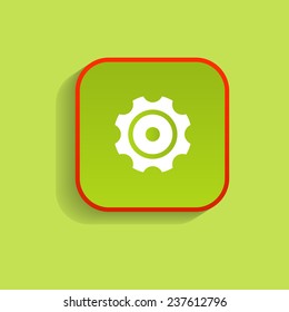 Vector Cog Settings Icon Symbo On Stock Vector (Royalty Free) 237612796 ...