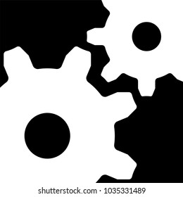 Vector Cog Wheel Graphic Gear Icon Stock Vector (Royalty Free ...