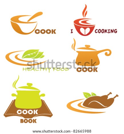 Vector Collection Cooking Symbols Stock Vector (Royalty Free) 82665988 ...