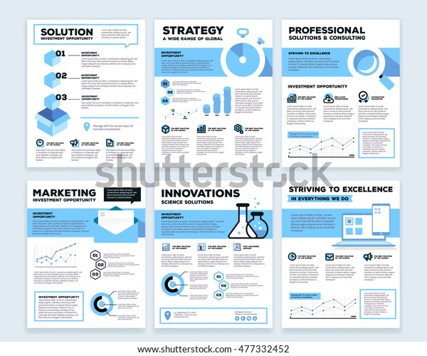 Vector Collection Corporate Business Template Infographic: เวกเตอร์ ...