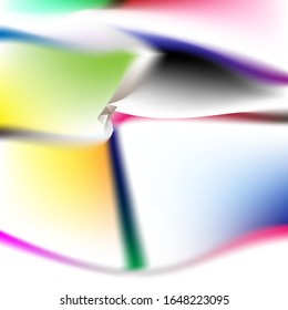 Vector Color Mess Colorful Background Stock Vector (Royalty Free ...