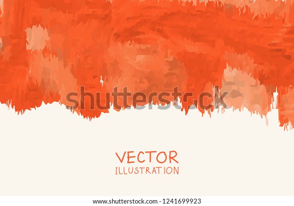 Vector Color Paint Poster Templates Hand: vector de stock (libre de ...