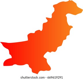 Vector Illustration Pink Map Nakhchivan Autonomous Stock Vector ...