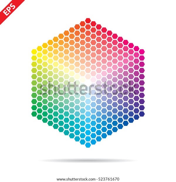 Vector Color Palette 331 Different Colors Stock Vector (Royalty Free ...
