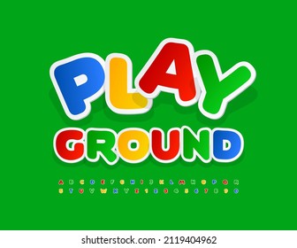 8,402 Letters playground Images, Stock Photos & Vectors | Shutterstock