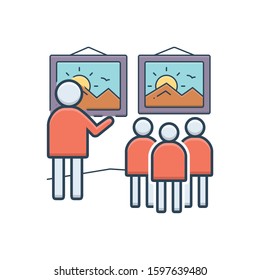 49 Docents icon Images, Stock Photos & Vectors | Shutterstock