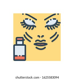 Vector Colorful Icon Foundation Stock Vector (Royalty Free) 1625583094 ...