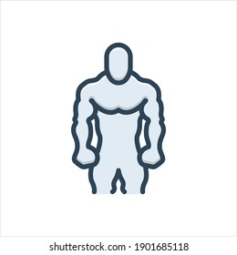 Human Breast Outline Vector Icon Thin: vetor stock (livre de direitos ...