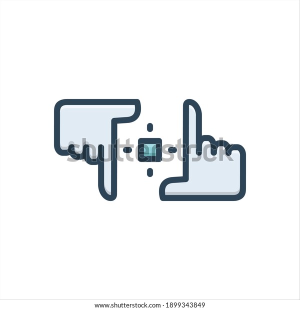 Vector Colorful Illustration Icon Capture Stock Vector (Royalty Free ...