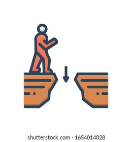 Vector Colorful Illustration Icon Gaps Stock Vector (Royalty Free ...