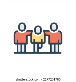 Vector Colorful Illustration Icon Helpful Stock Vector (Royalty Free ...