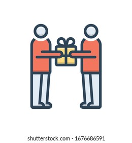 Vector Icon Proffer Stock Vector (Royalty Free) 1362604733 | Shutterstock