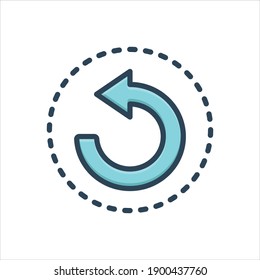 repite el signo vectorial de icono: vector de stock (libre de regalías ...