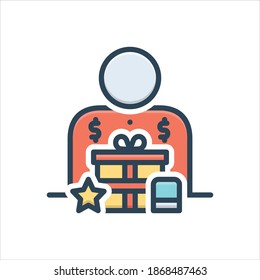 Vector Black Icon Sufficient Stock Vector (Royalty Free) 1850974348 ...